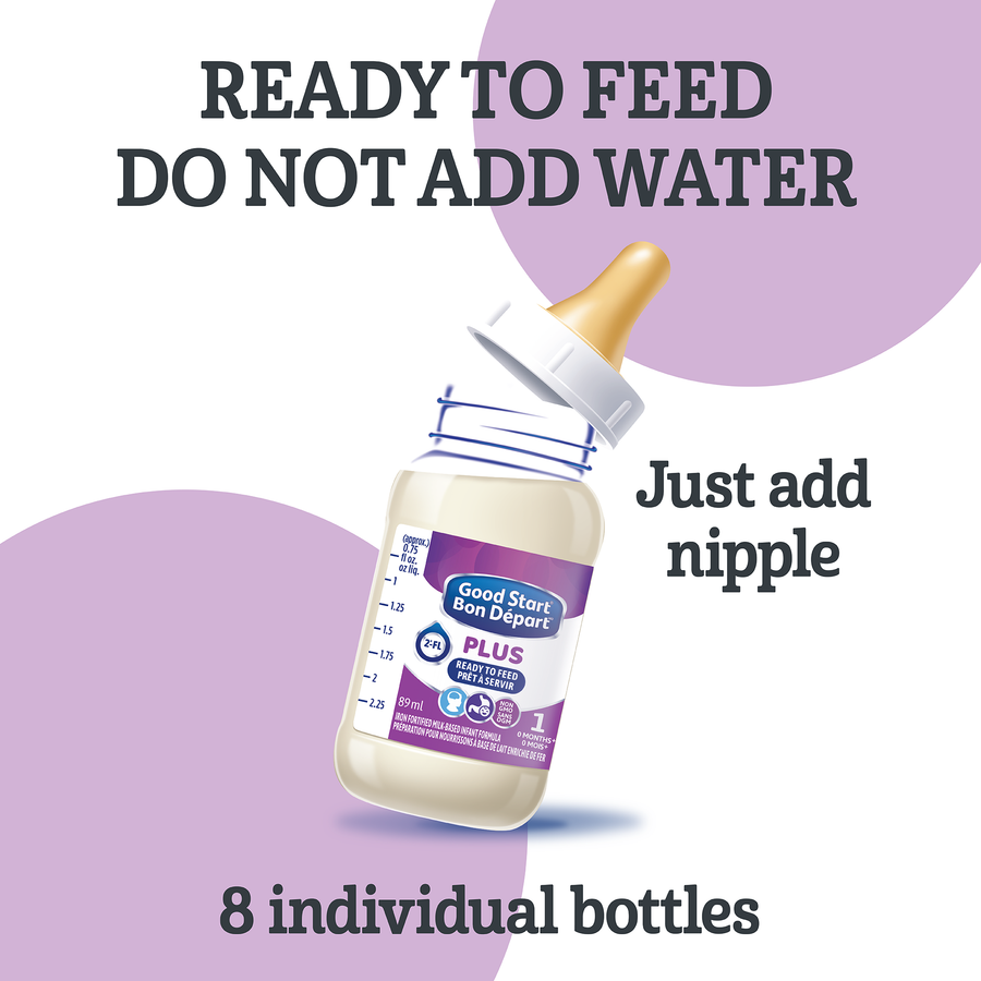 Ready-To-Feed Formula | Good Start® Plus 1 Baby Formula – Good Start Canada